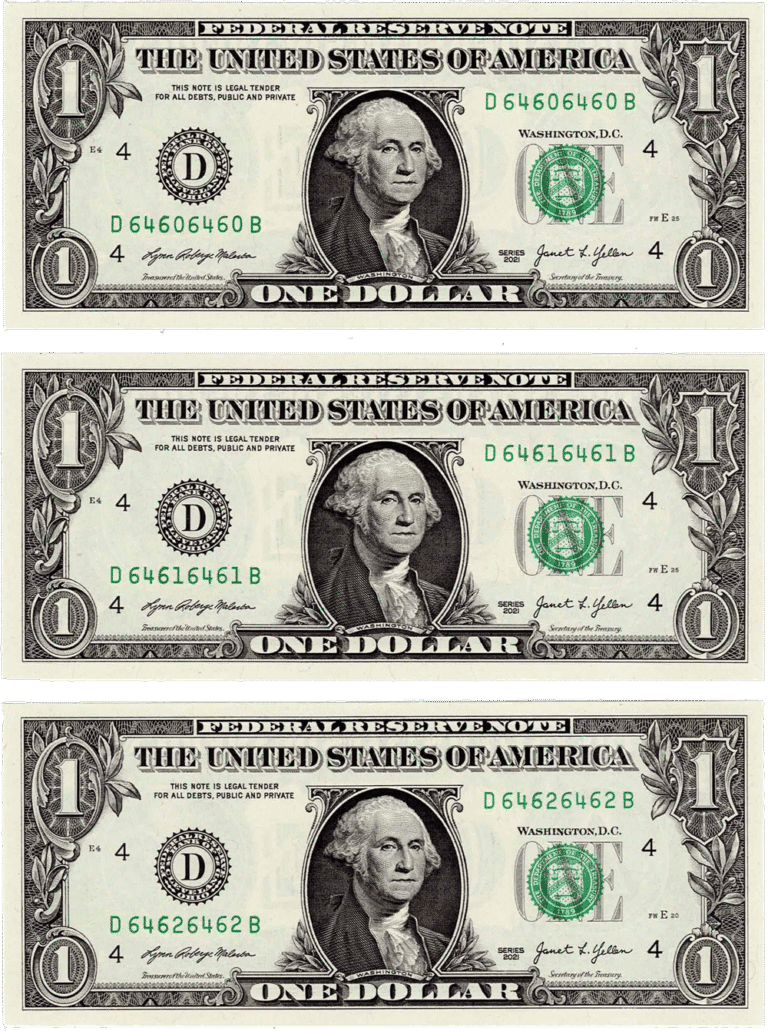 Exploring Fancy Serial Numbers on United States Currency